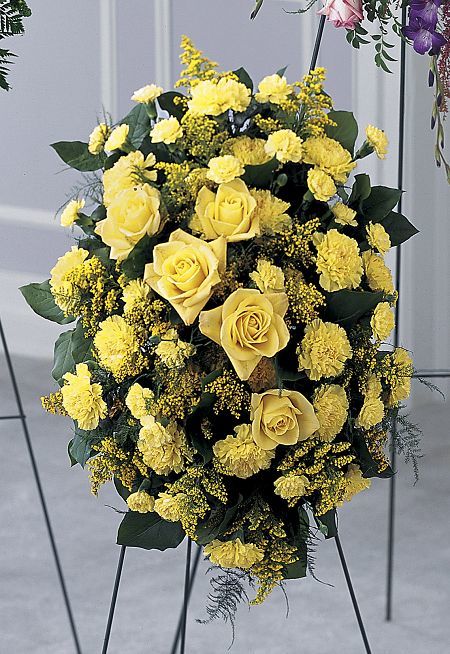 Yellow Flowers Delivery to Funeral Homes in Toronto & GTA ...